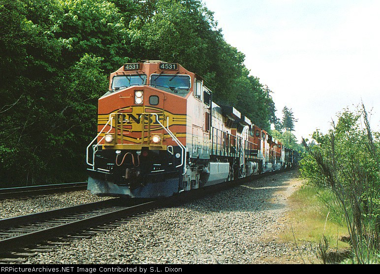 BNSF 4531 East